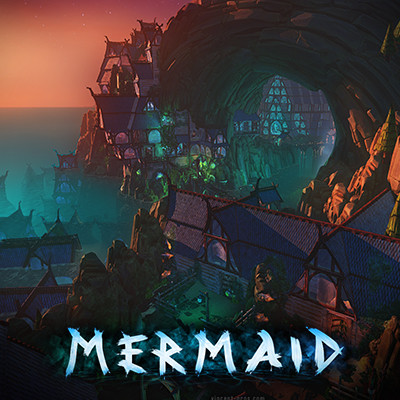 ArtStation - Student Project - Mermaid : Level Art