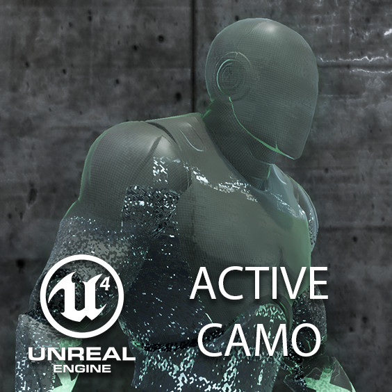 ArtStation - Active Camouflage UE4
