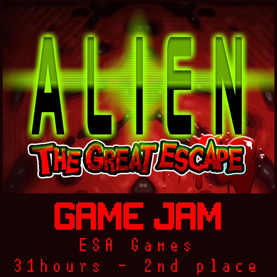 ArtStation - Alien The Great Escape - GameJam 2D Runner