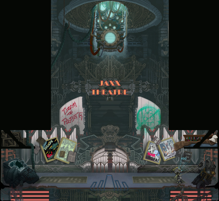 ArtStation - Theatre turned Lab Pixel art