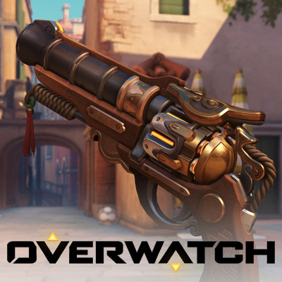 ArtStation - Overwatch - McCree Magistrate Revolver