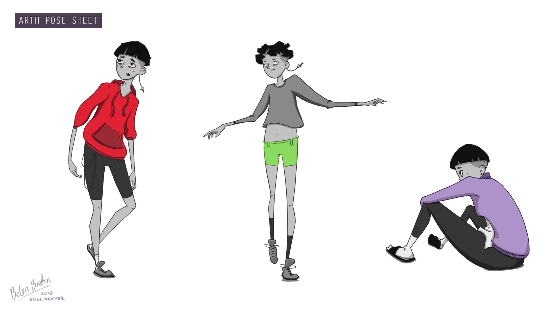 ArtStation - character posing and rotation.