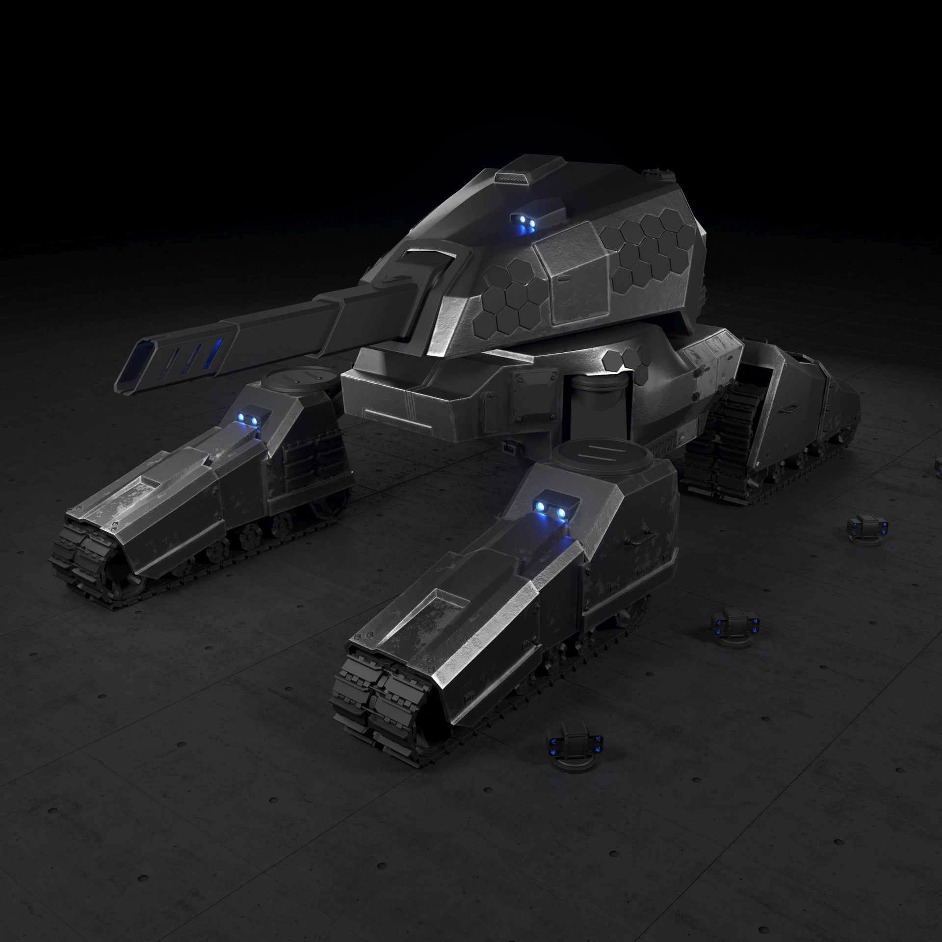 ArtStation - Sci-Fi Tank