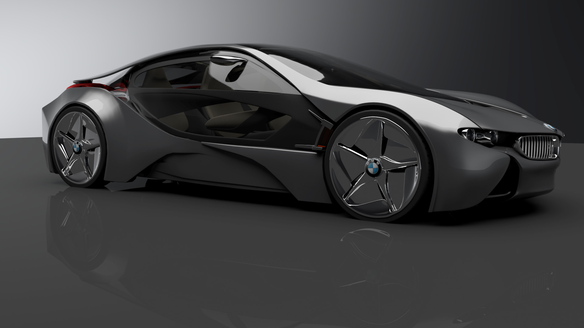 ArtStation - BMW Vision Efficient Dynamics. ( Personal Project).