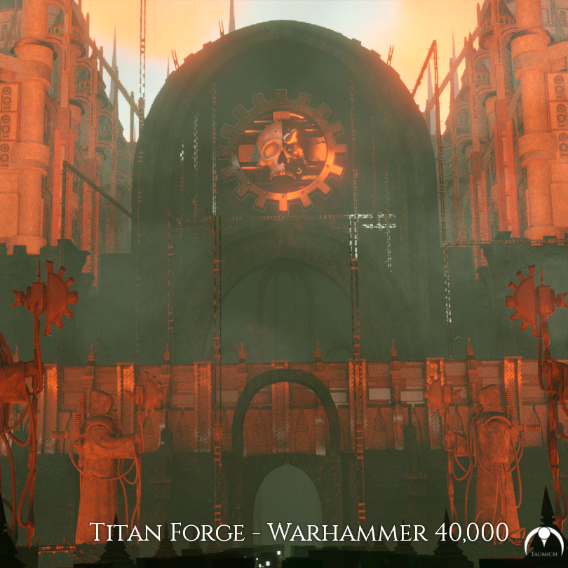 ArtStation - Mechanicus Forge World