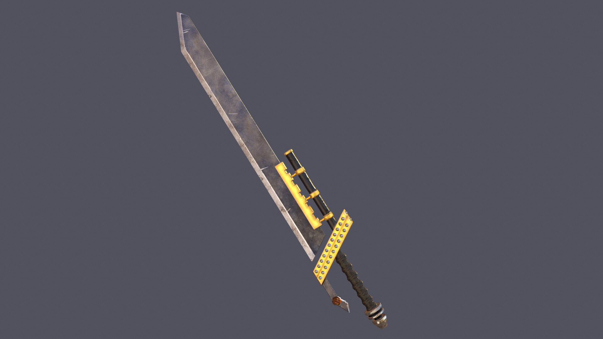 ArtStation - Steampunk Sword