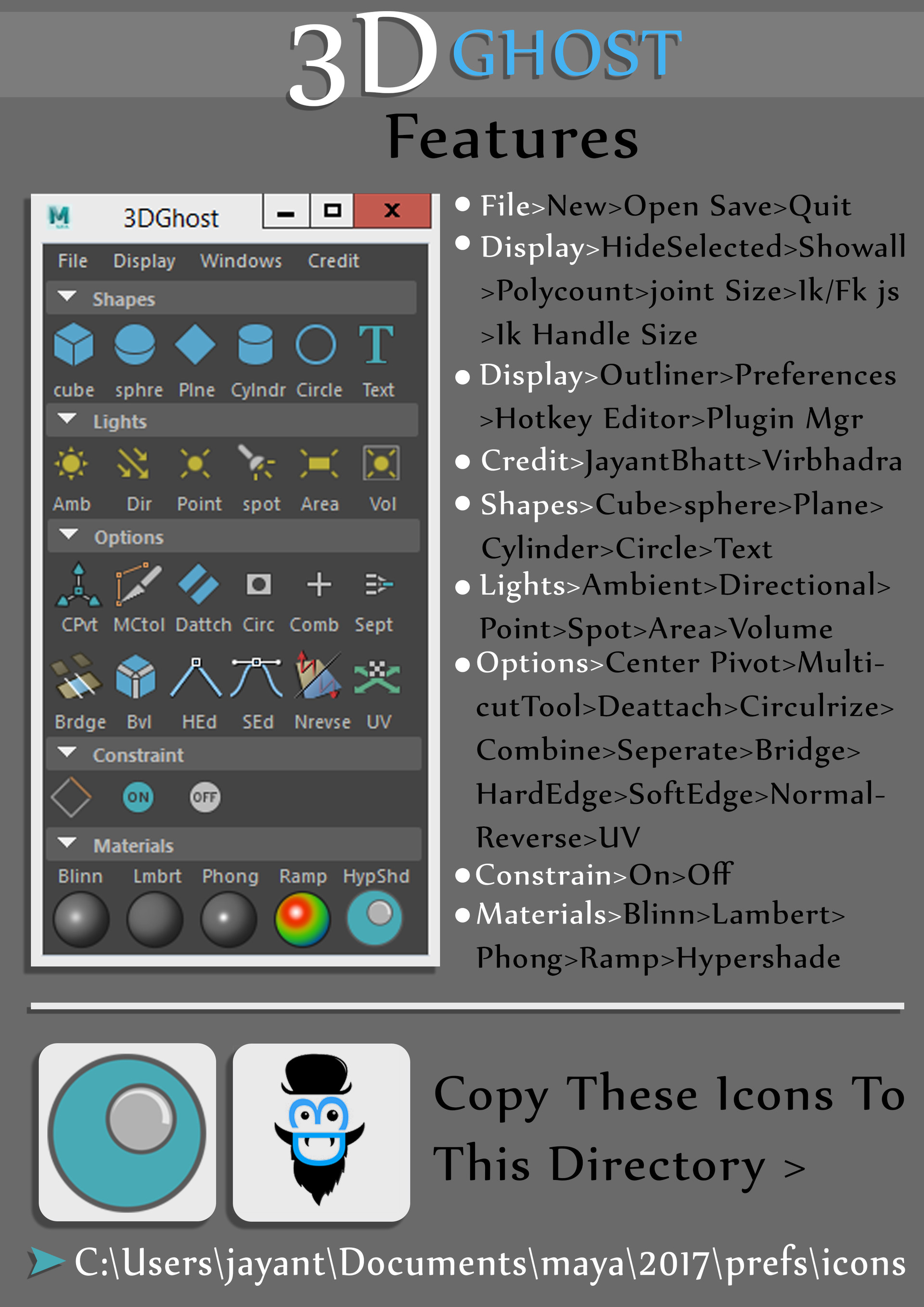 ArtStation - 3D Ghost - Script