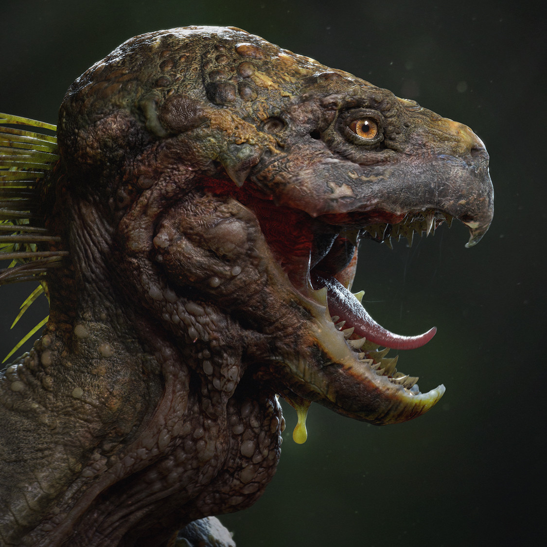 ArtStation - Pineapple Dragon Turtle