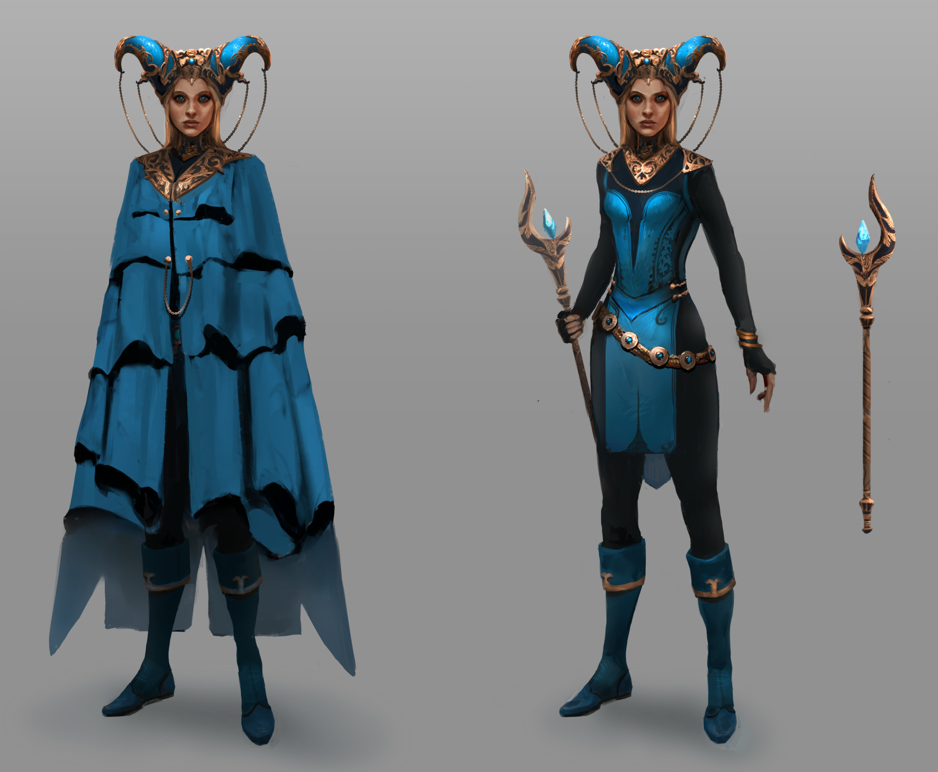 ArtStation - Magician concept