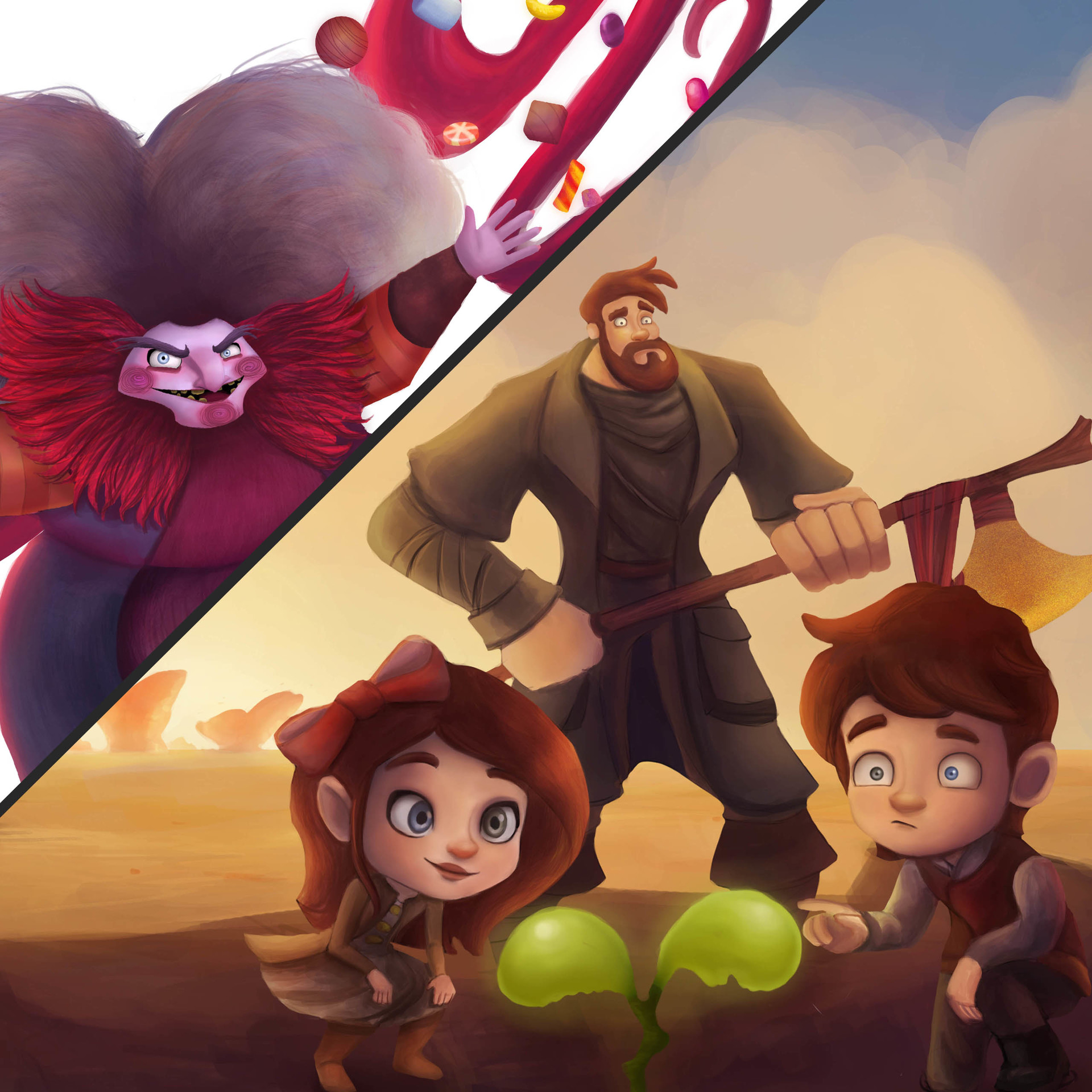 ArtStation - Hansel & Gretel