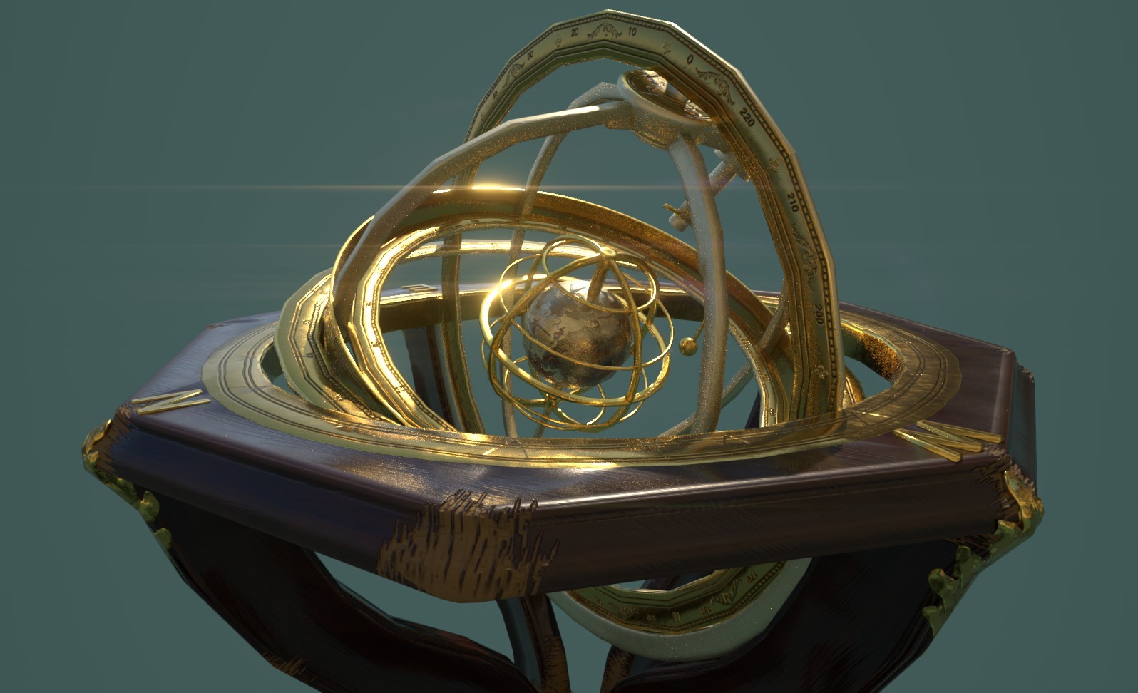 ArtStation - Armillary Sphere