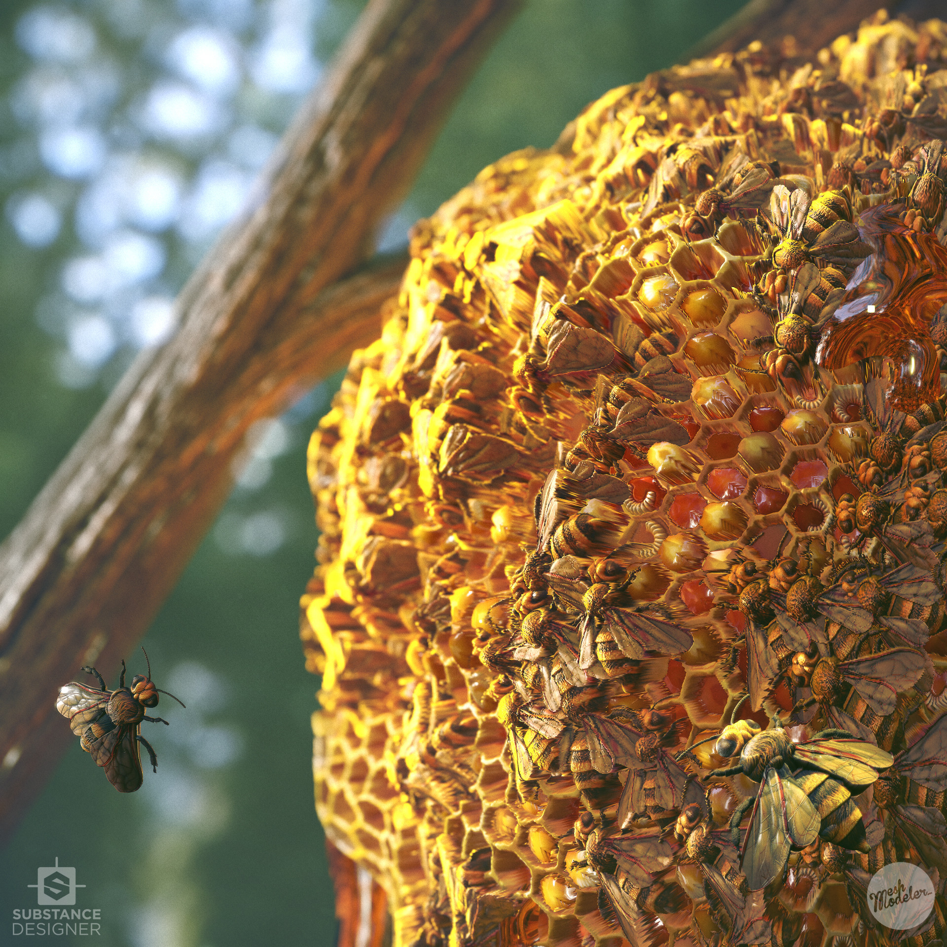 ArtStation - Not the Bees!