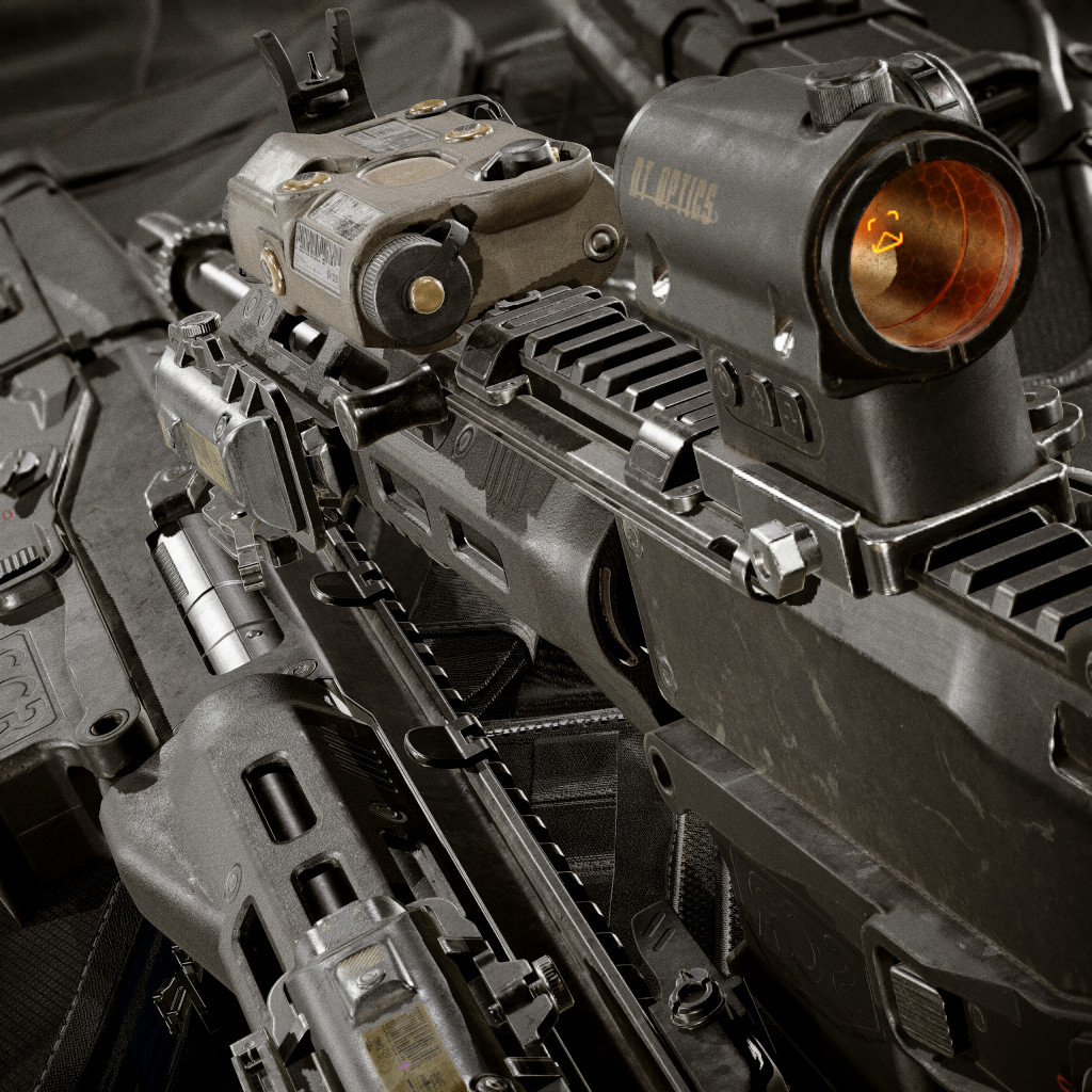 ArtStation - US Remington Advanced Combat Rifle