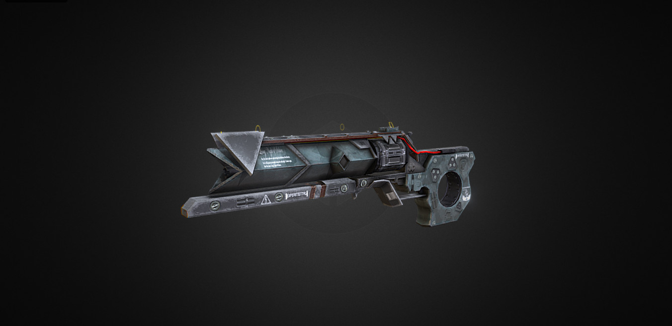 ArtStation - Long Night Of Solace Redux_Scifi_ Revolver