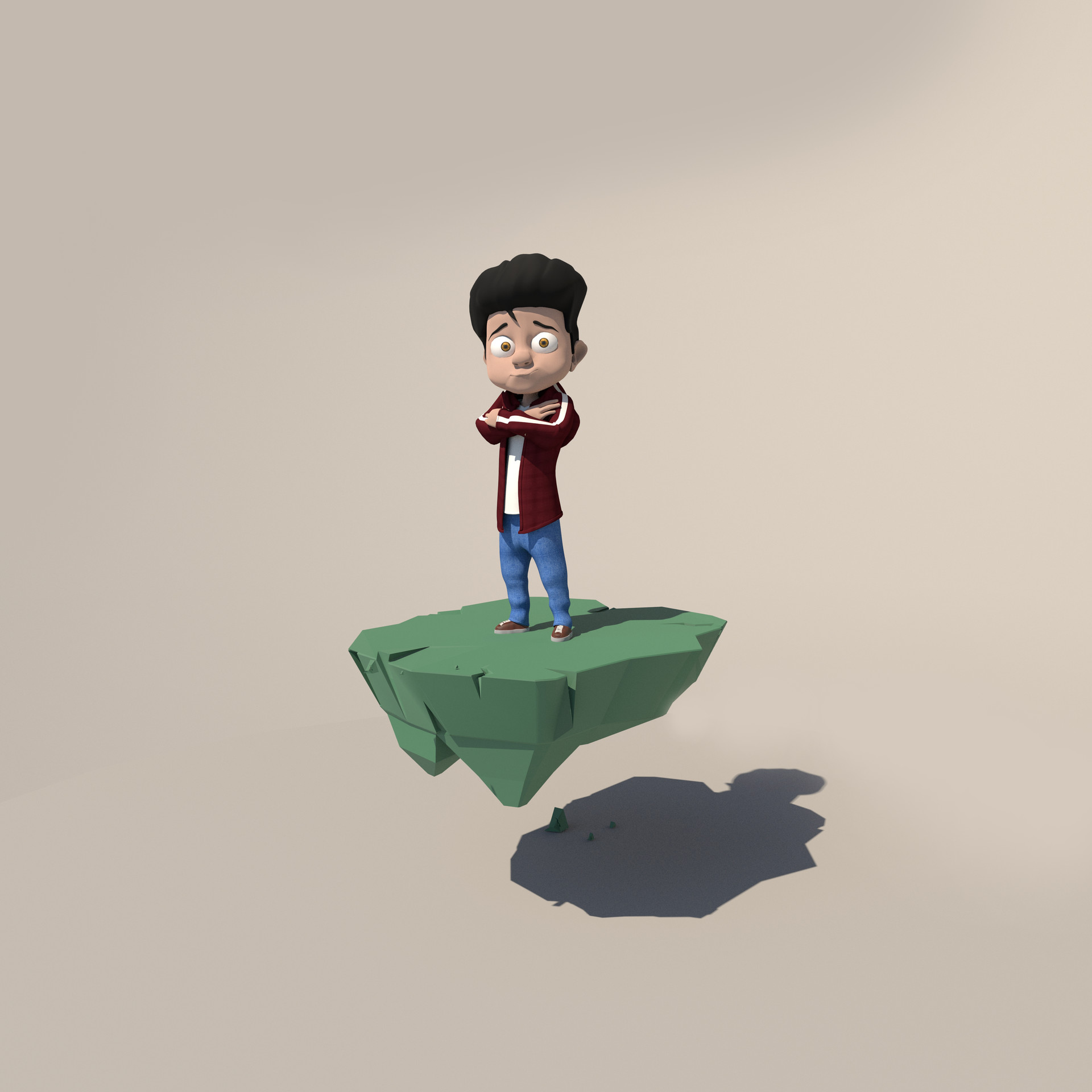 ArtStation - Crazy boy character