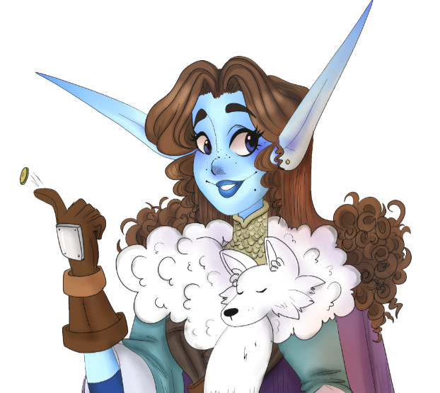 ArtStation - Character Commission: Dungeons and Dragons Bard