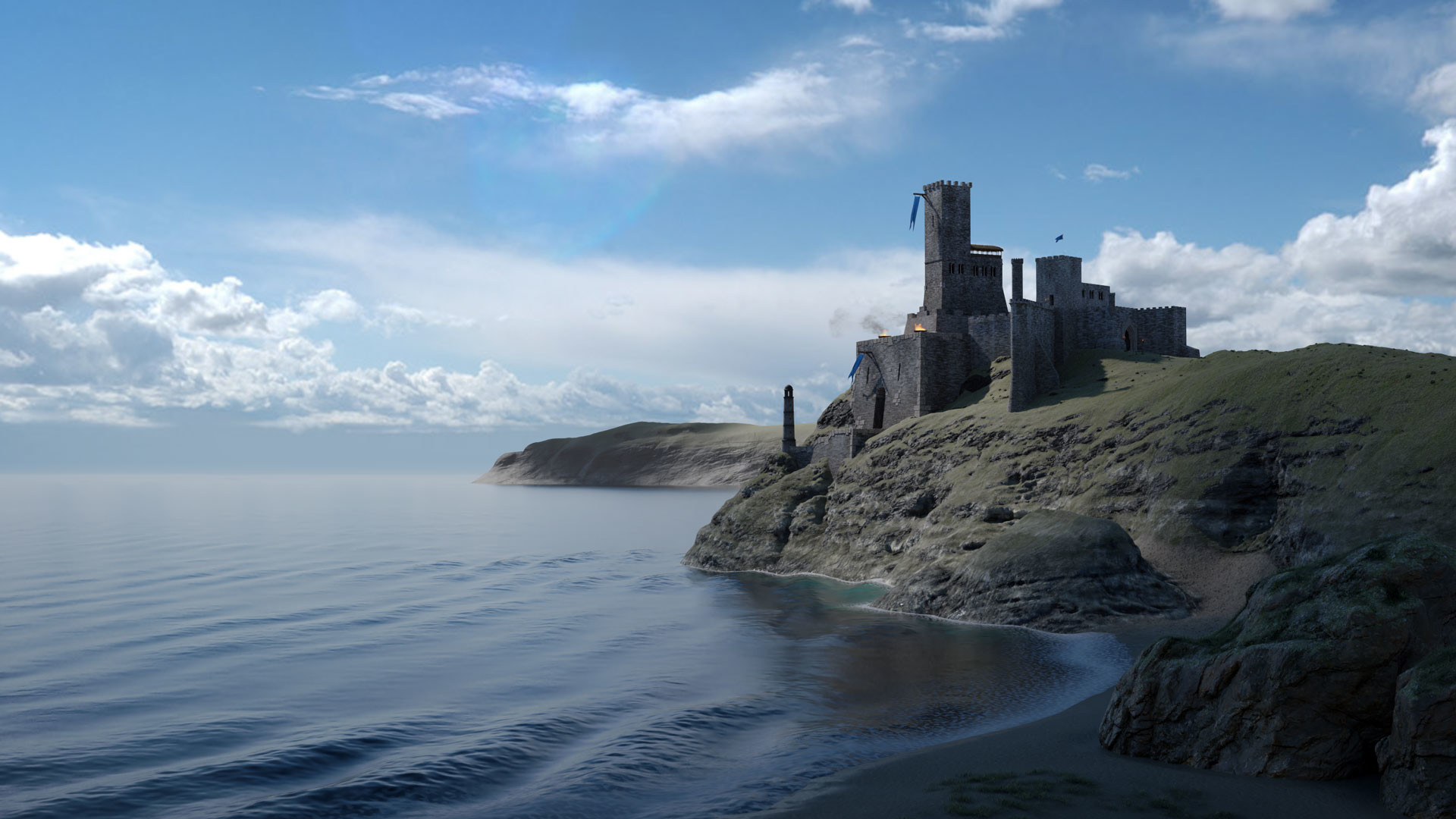 ArtStation - fantasy landscape