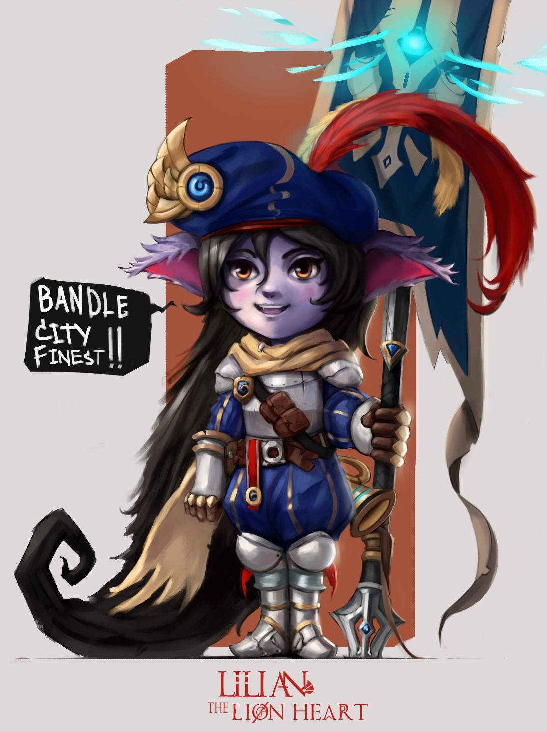 ArtStation - Lilian The Lion Heart