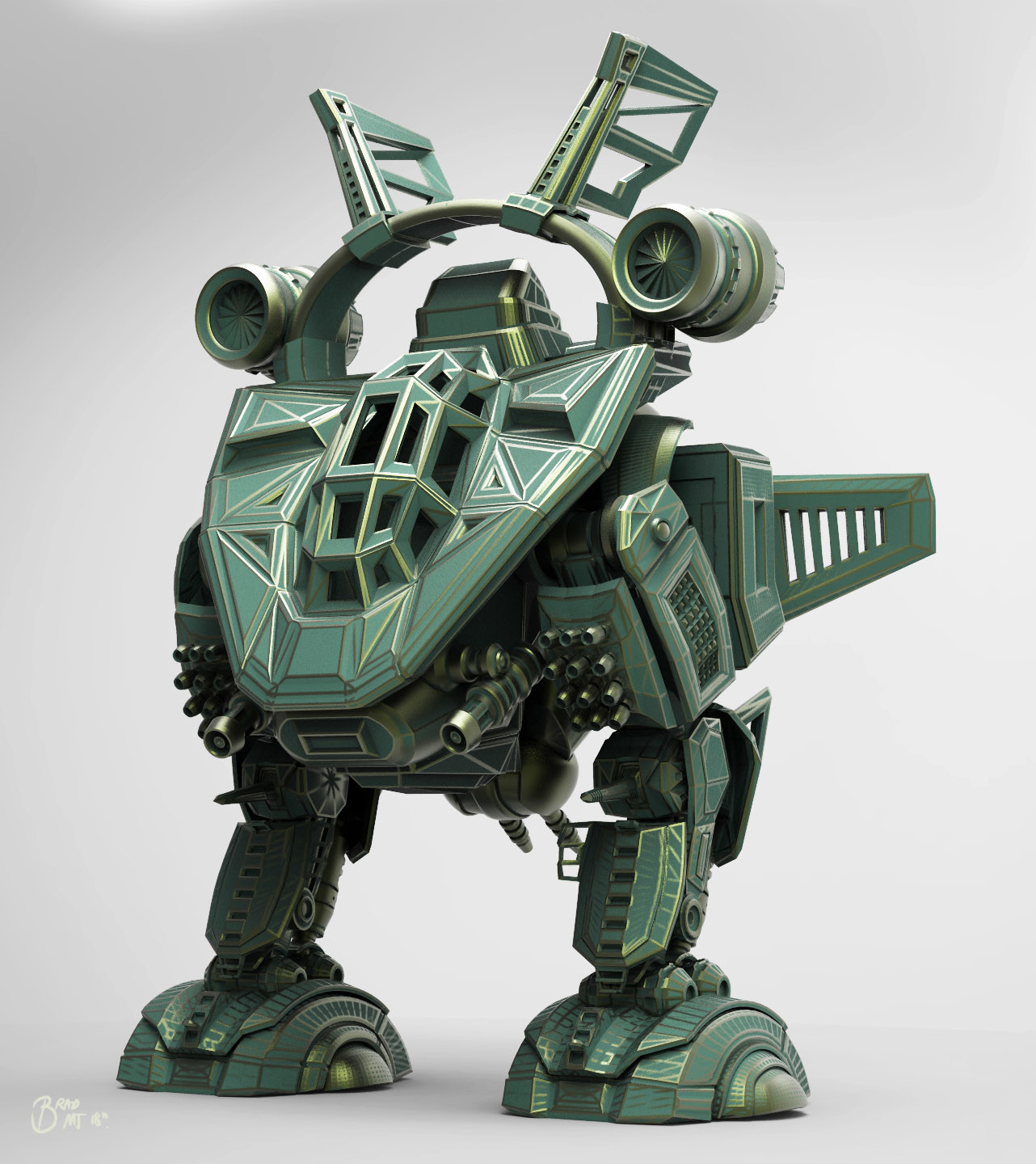 ArtStation - Mecha MKII
