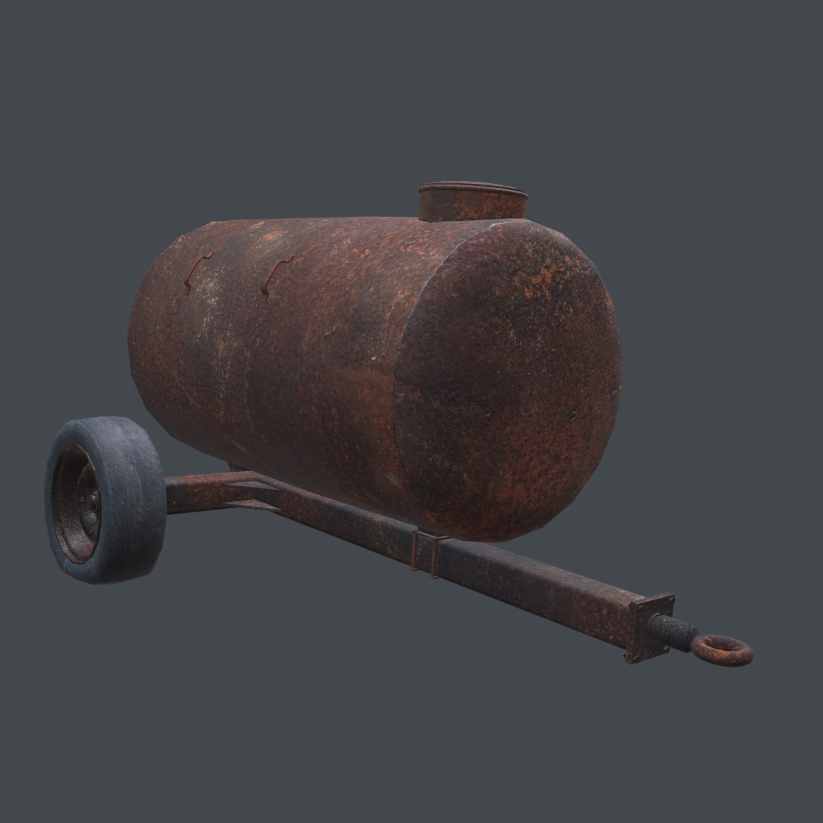 ArtStation - Old Rust Tanker Trailer