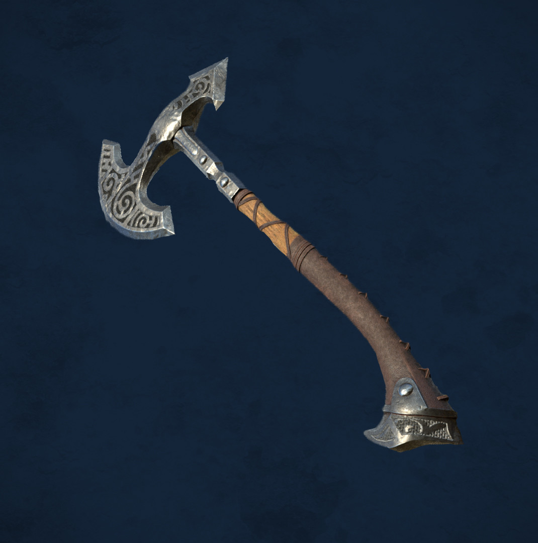 ArtStation - Steel Axe