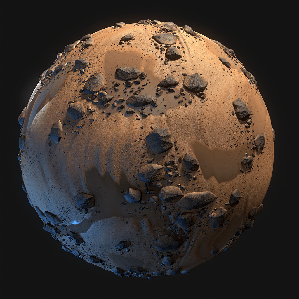 ArtStation - Muddy Rocks