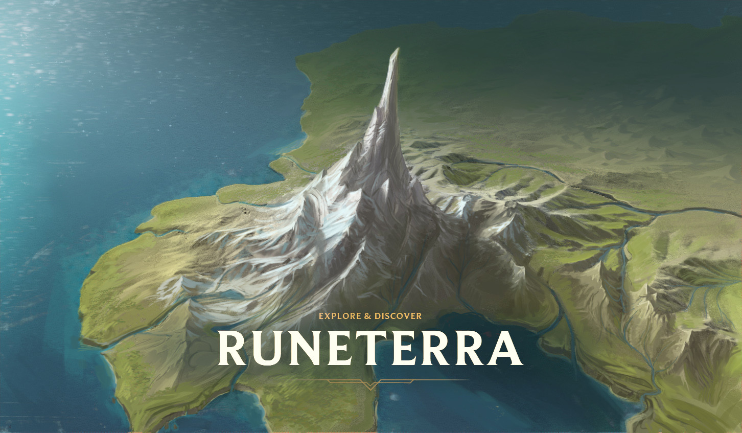 ArtStation - Runeterra Map Visual Explorations