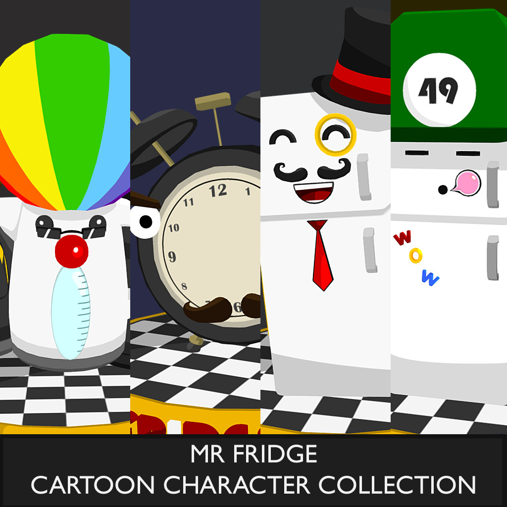 ArtStation - Mr Fridge Character Collection