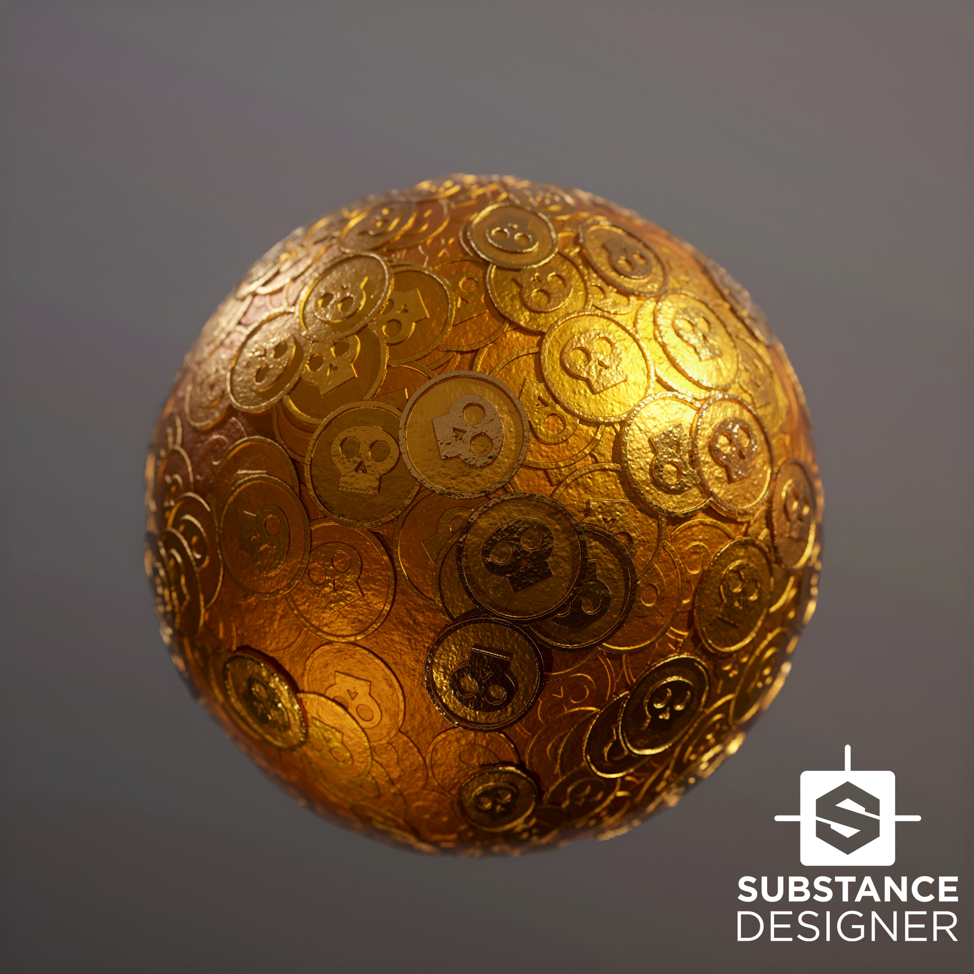 ArtStation - Stylized Gold Coins