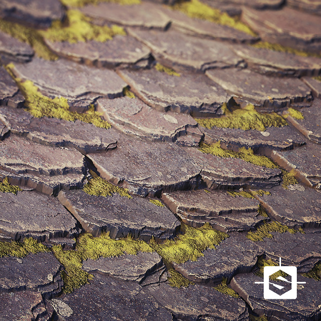 ArtStation - Slate Roof