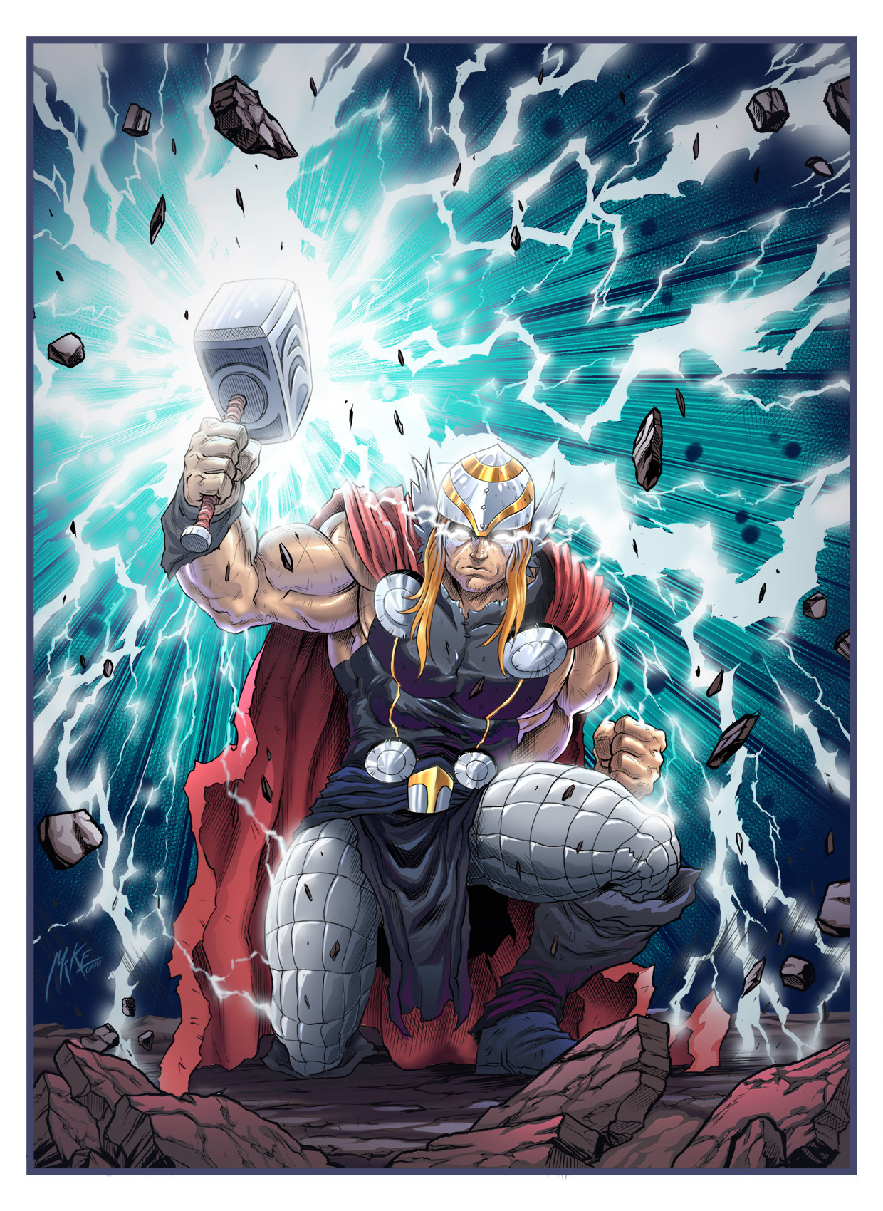 ArtStation - Thor _ Process