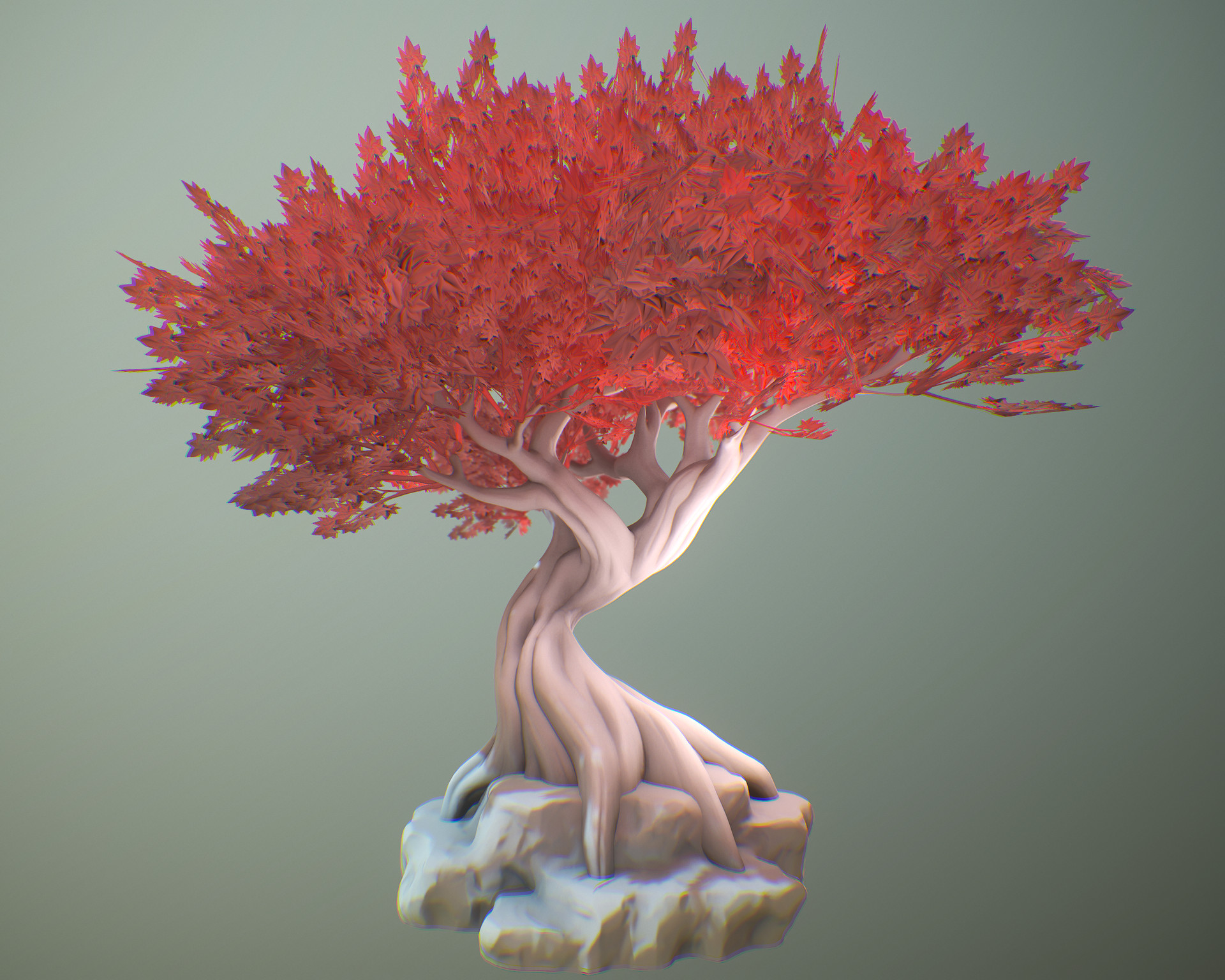 ArtStation - Red Leaf