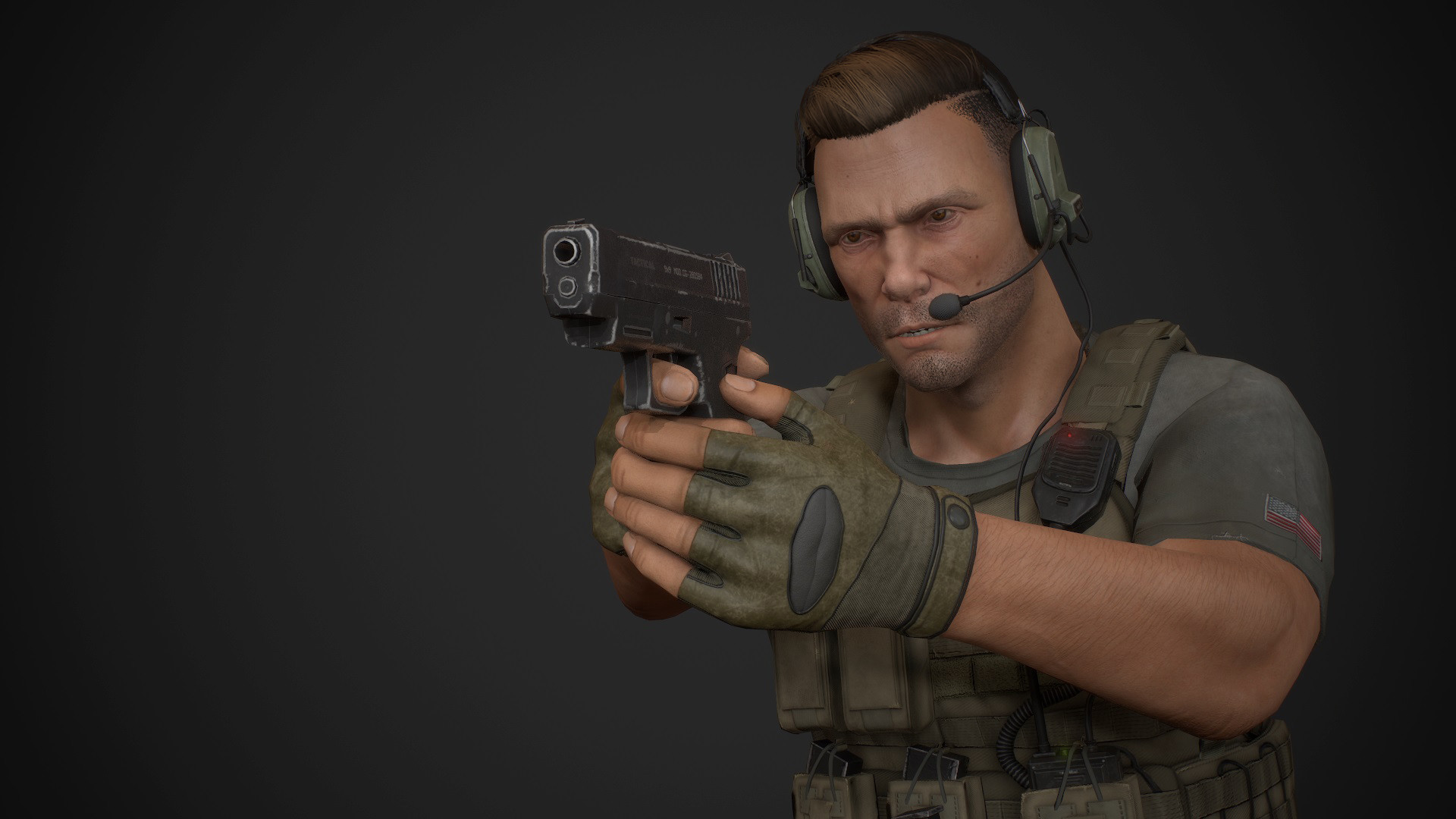 ArtStation - Mercenary Game Character