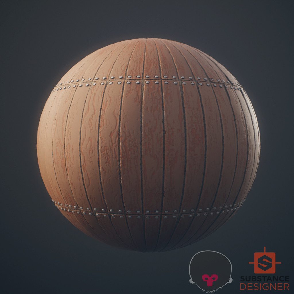 ArtStation - Stylized Wood