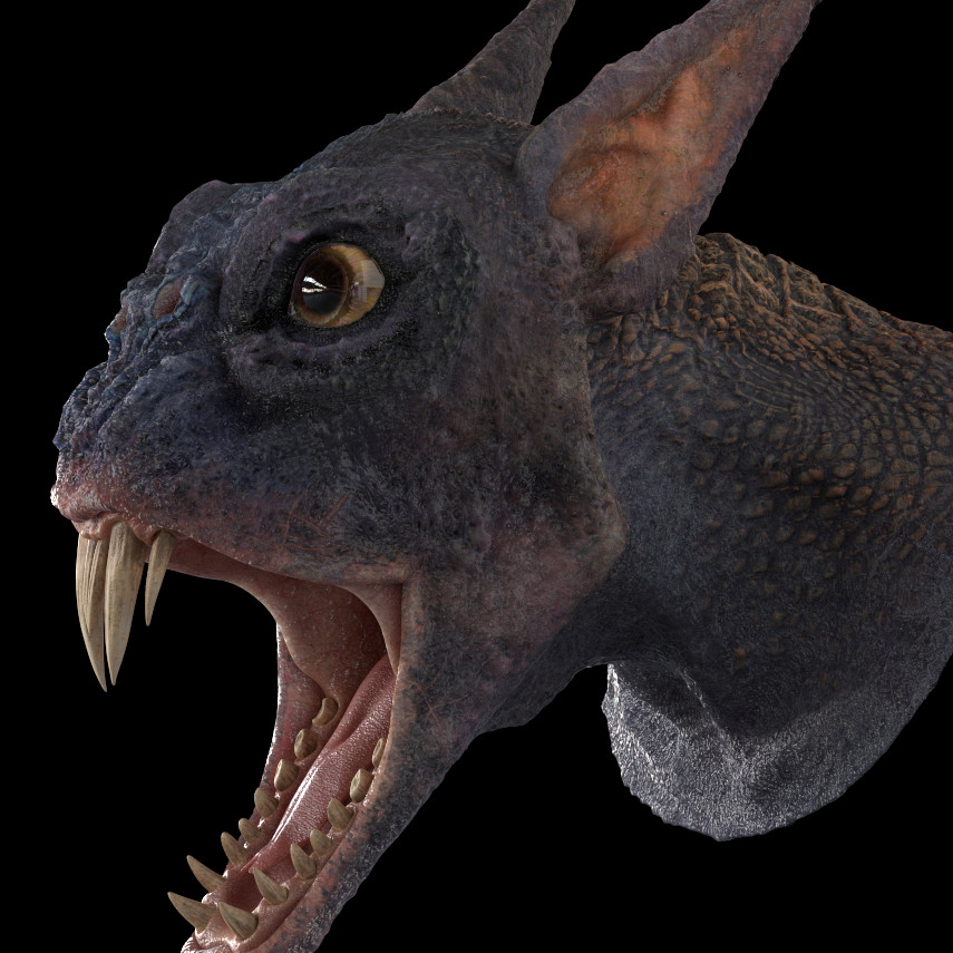 ArtStation - Violet creature