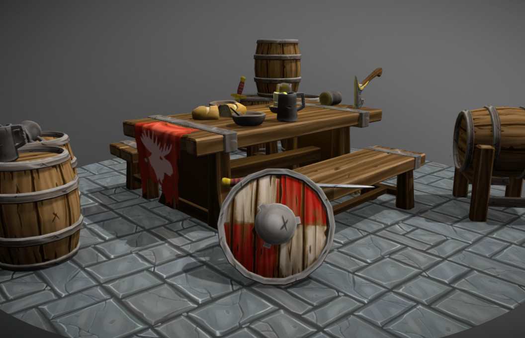 Calvin Chandler - Stylized Tavern Interior