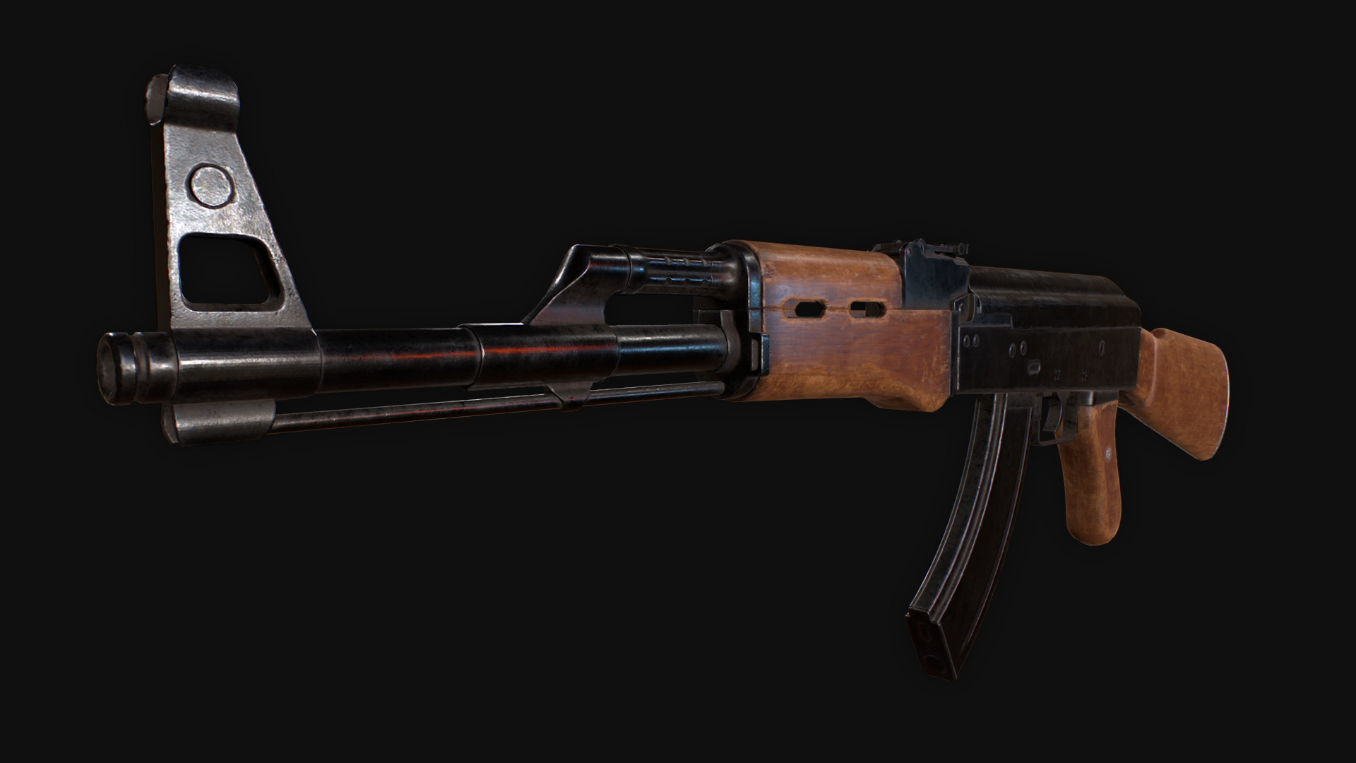 ArtStation - AK-47 Texture Practice