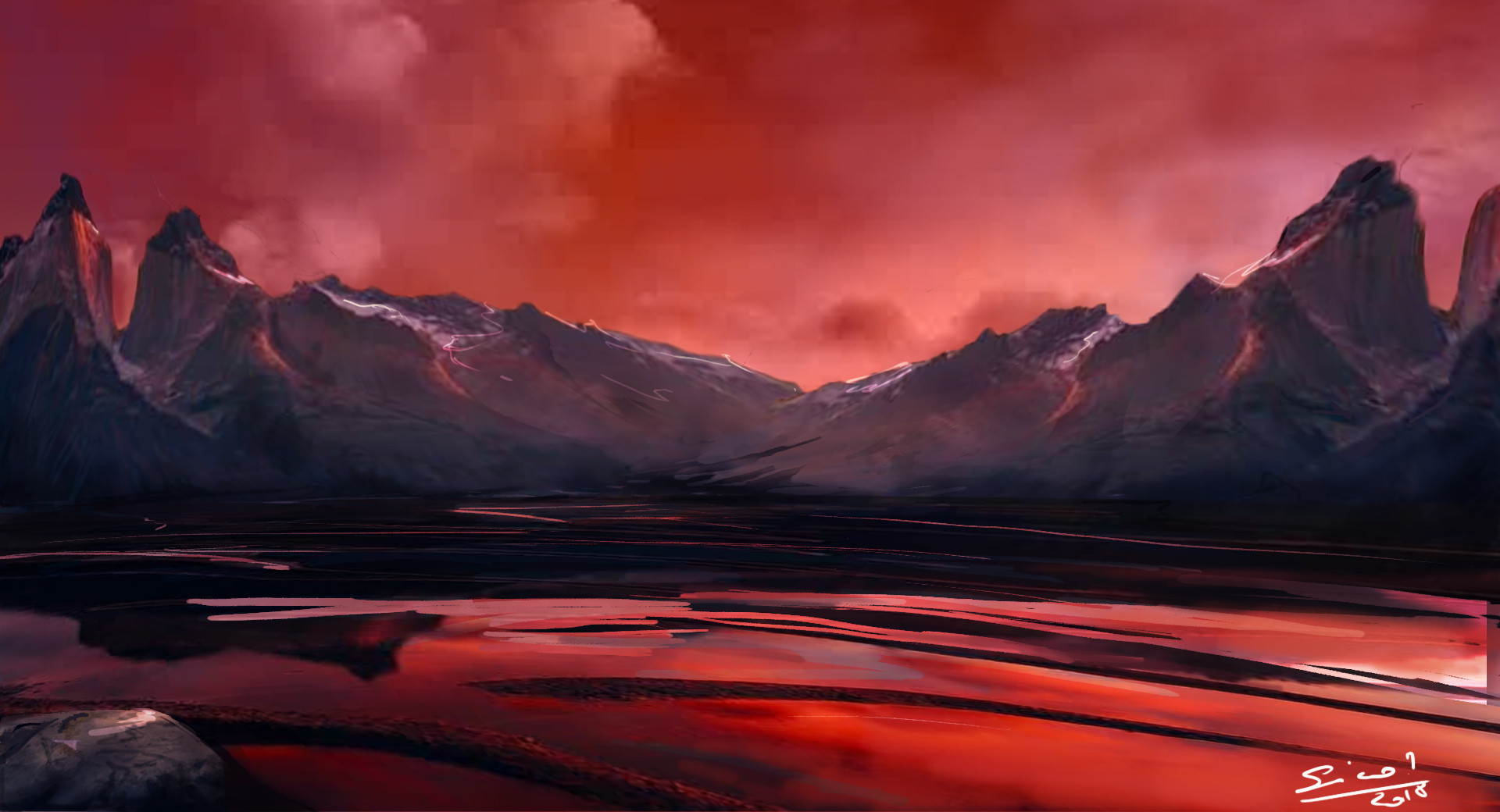 ArtStation - Red World