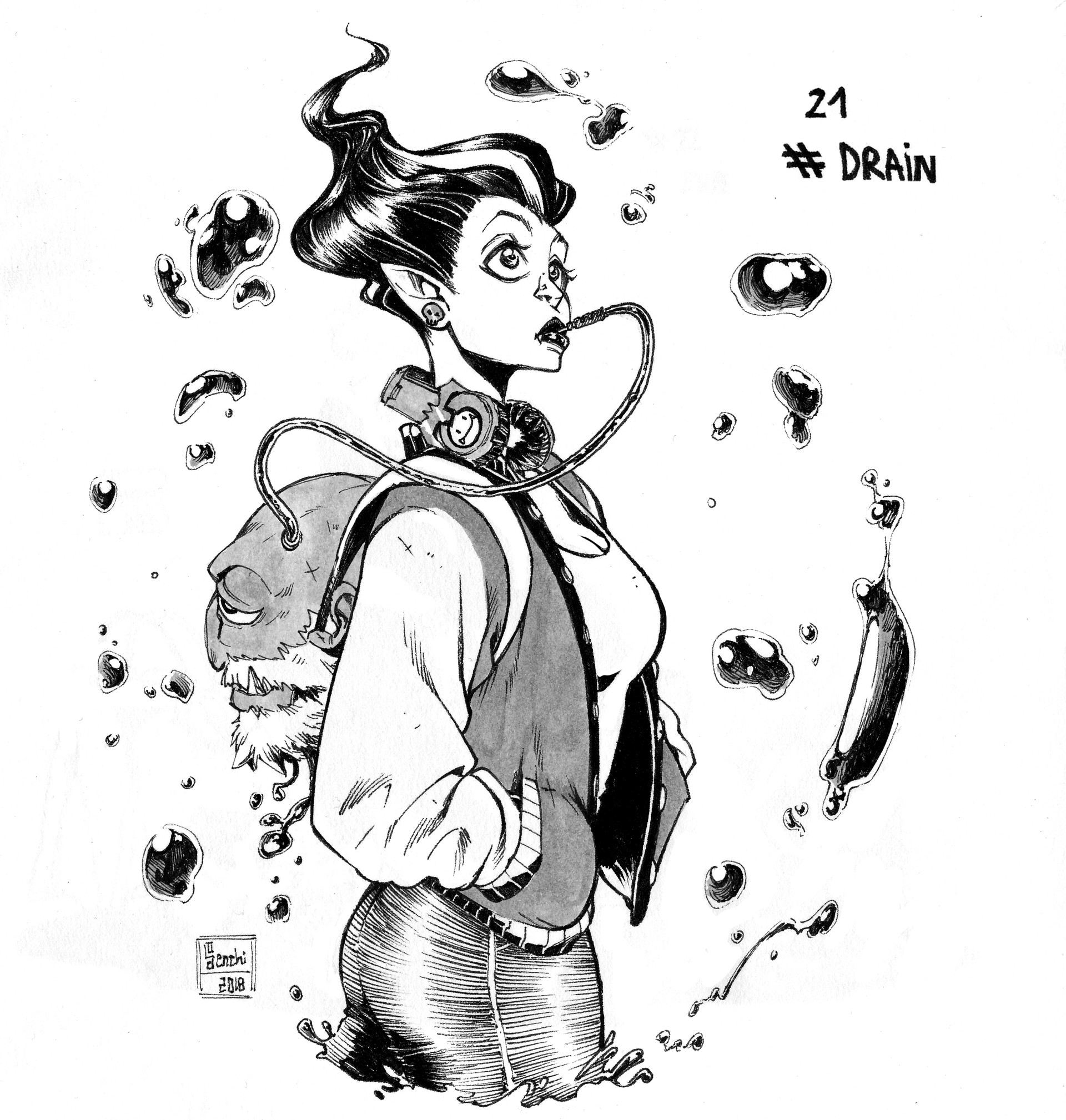 ArtStation - Inktober 20 & 21