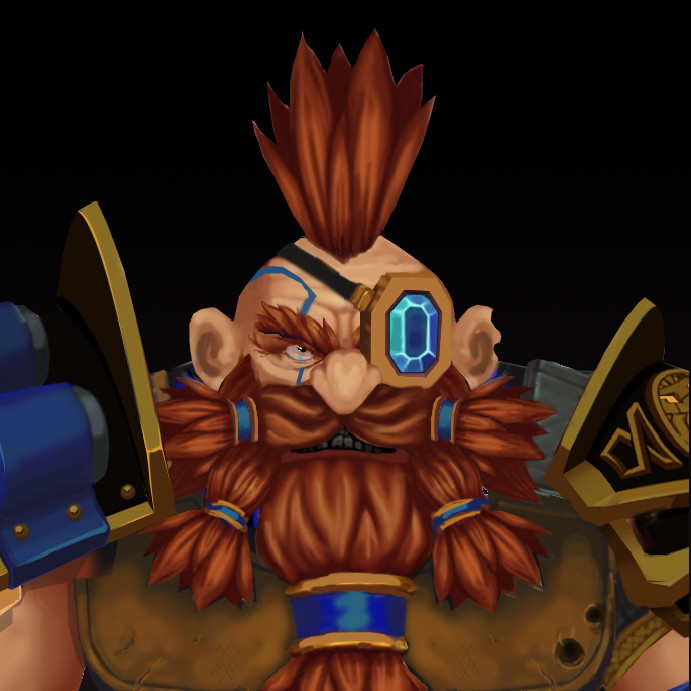 ArtStation - Dwarf Marksman Character Development