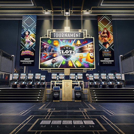 ArtStation - SlotsMillion VR Casino - Lobby Room