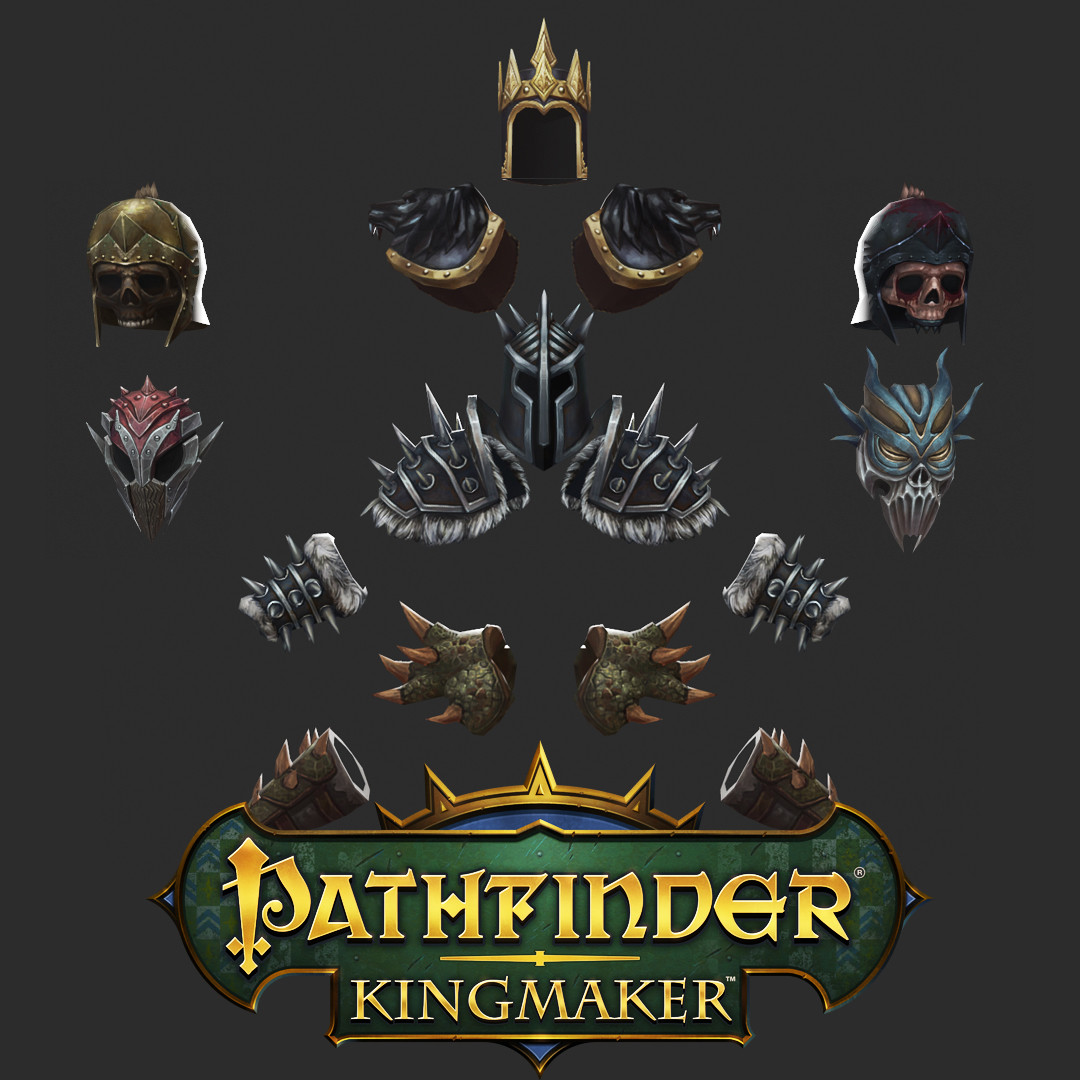 ArtStation - Pathfinder: Kingmaker - Armor and masks pack