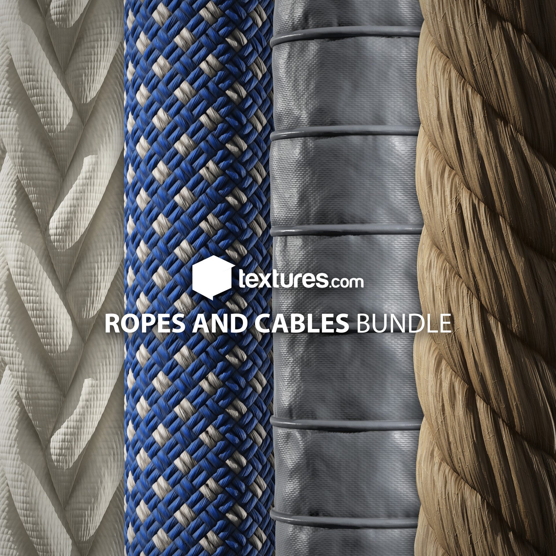 ArtStation - Ropes and Cables Bundle - Textures.com