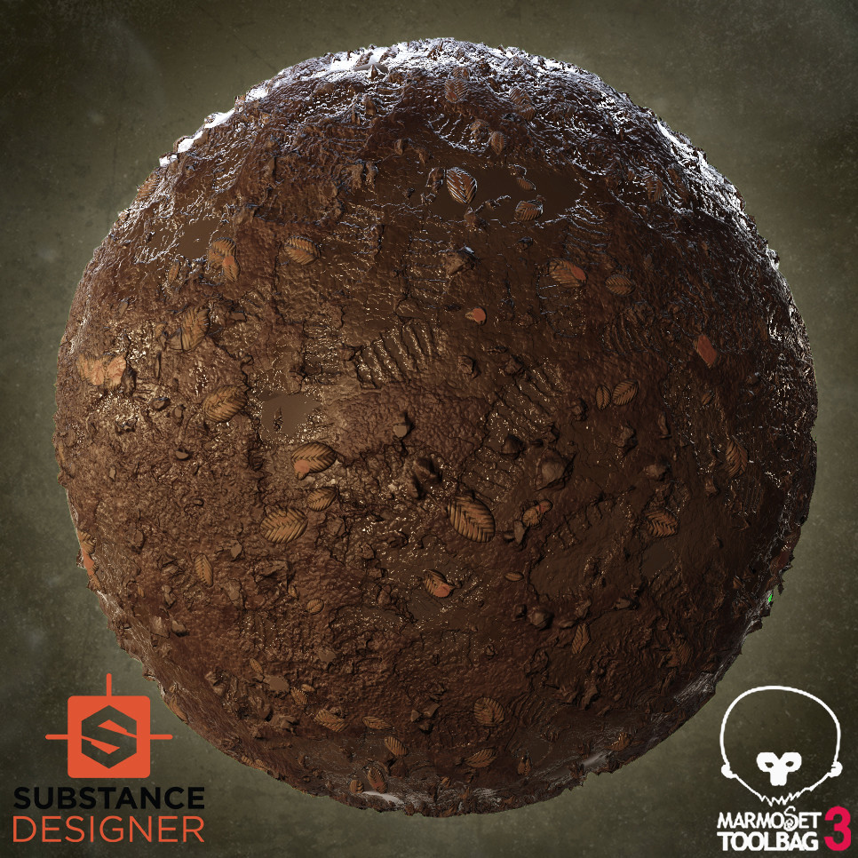 ArtStation - Wet Mud Material