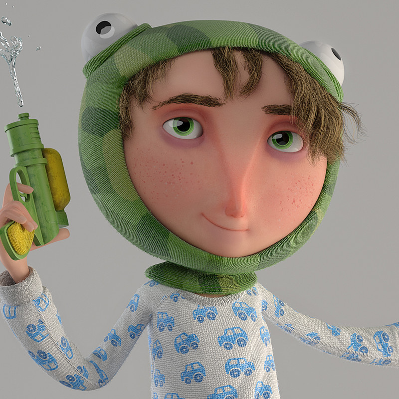 ArtStation - Frog Boy