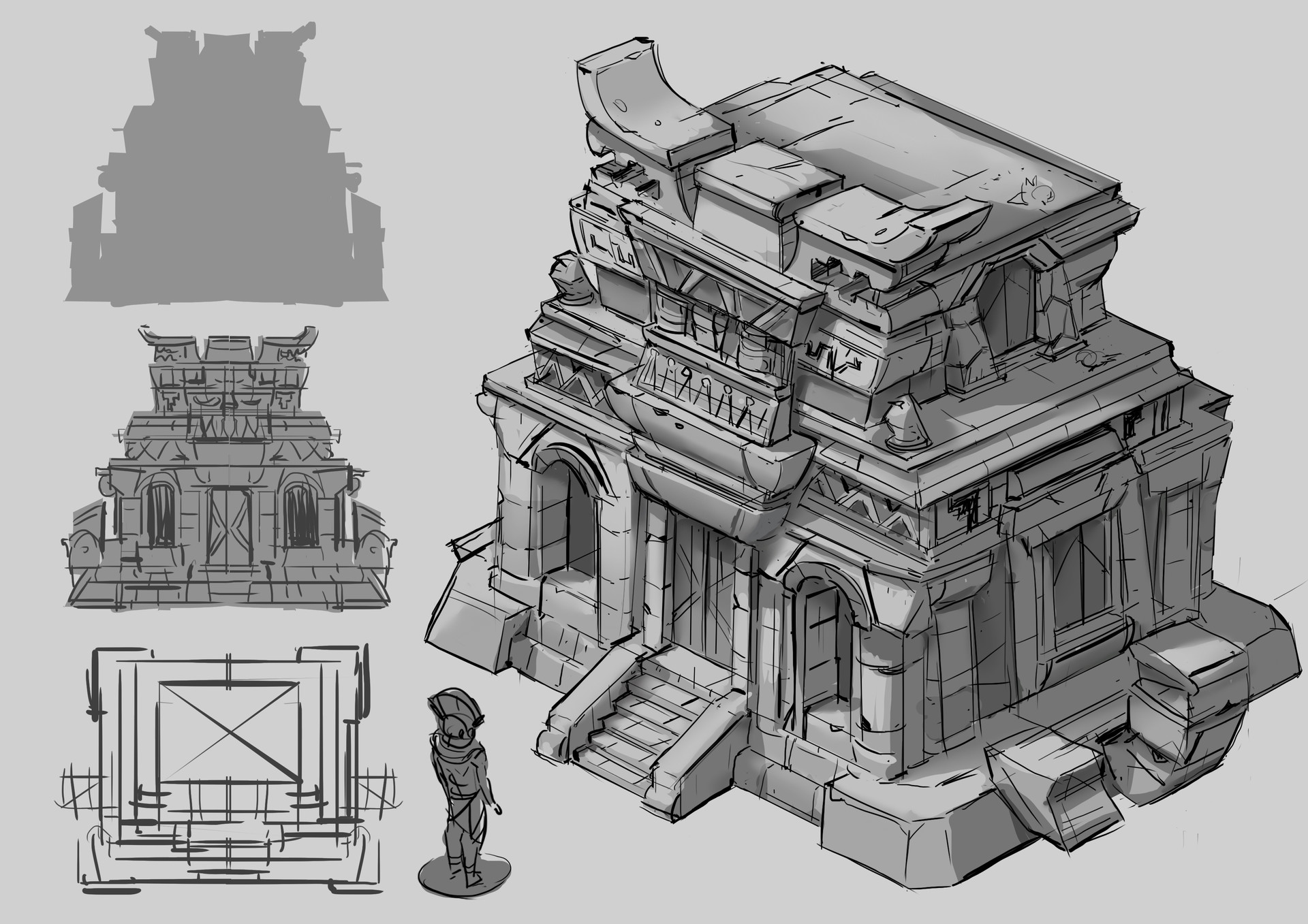 ArtStation - Ancient architecture