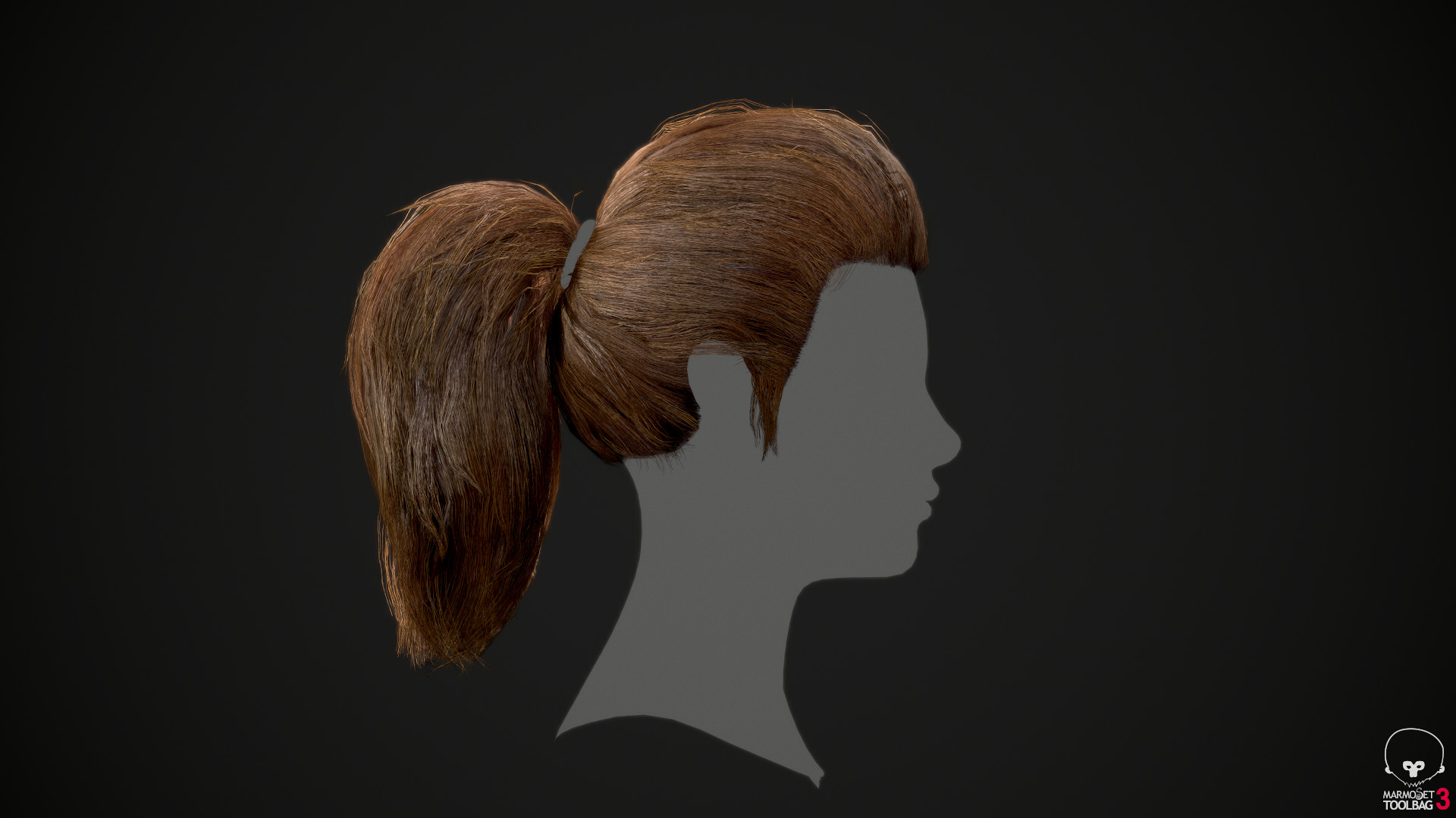 Federico Andolfo - Punk Ponytail - Hair study