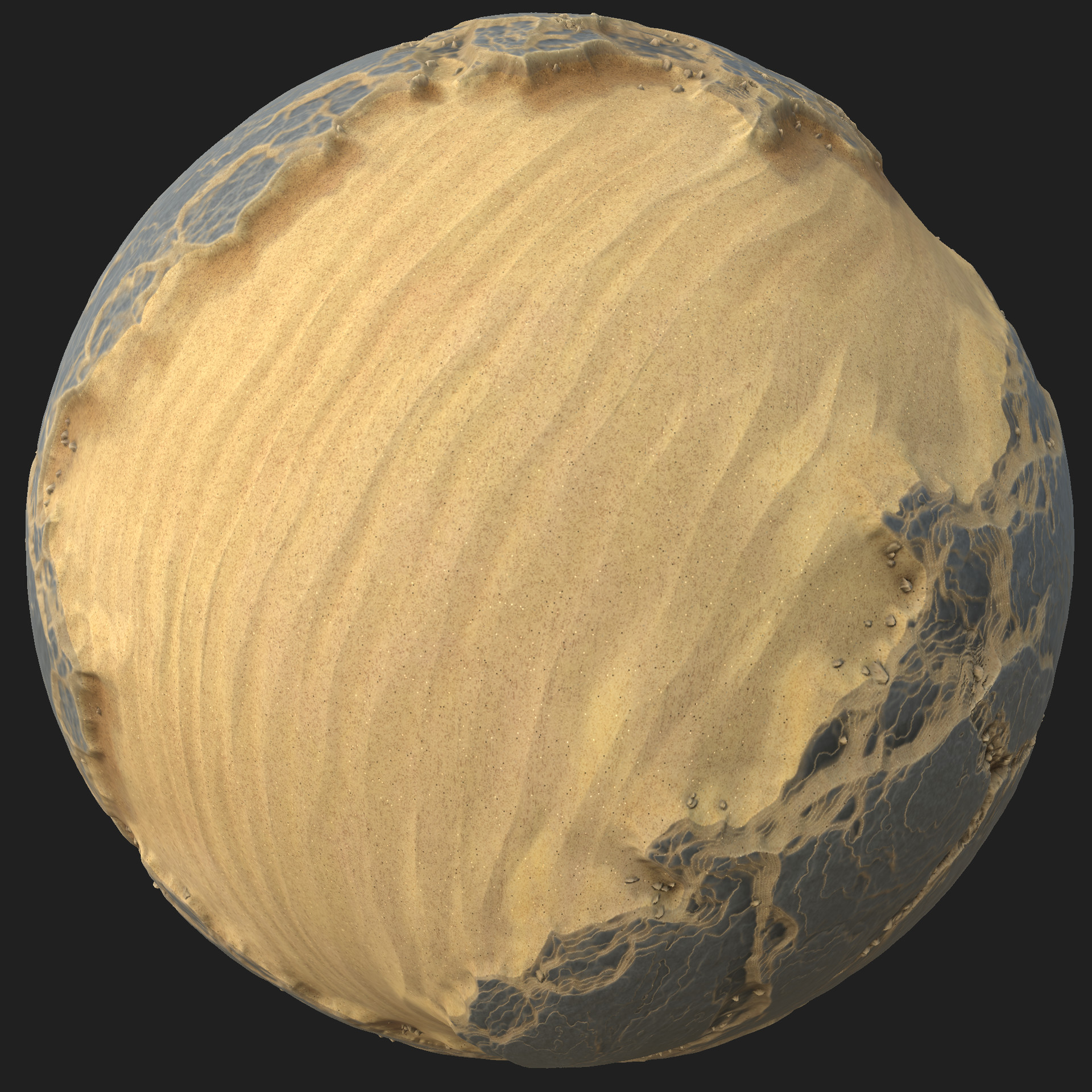 ArtStation - Desert Bedrock Substance - Inspired by Daniel Thiger
