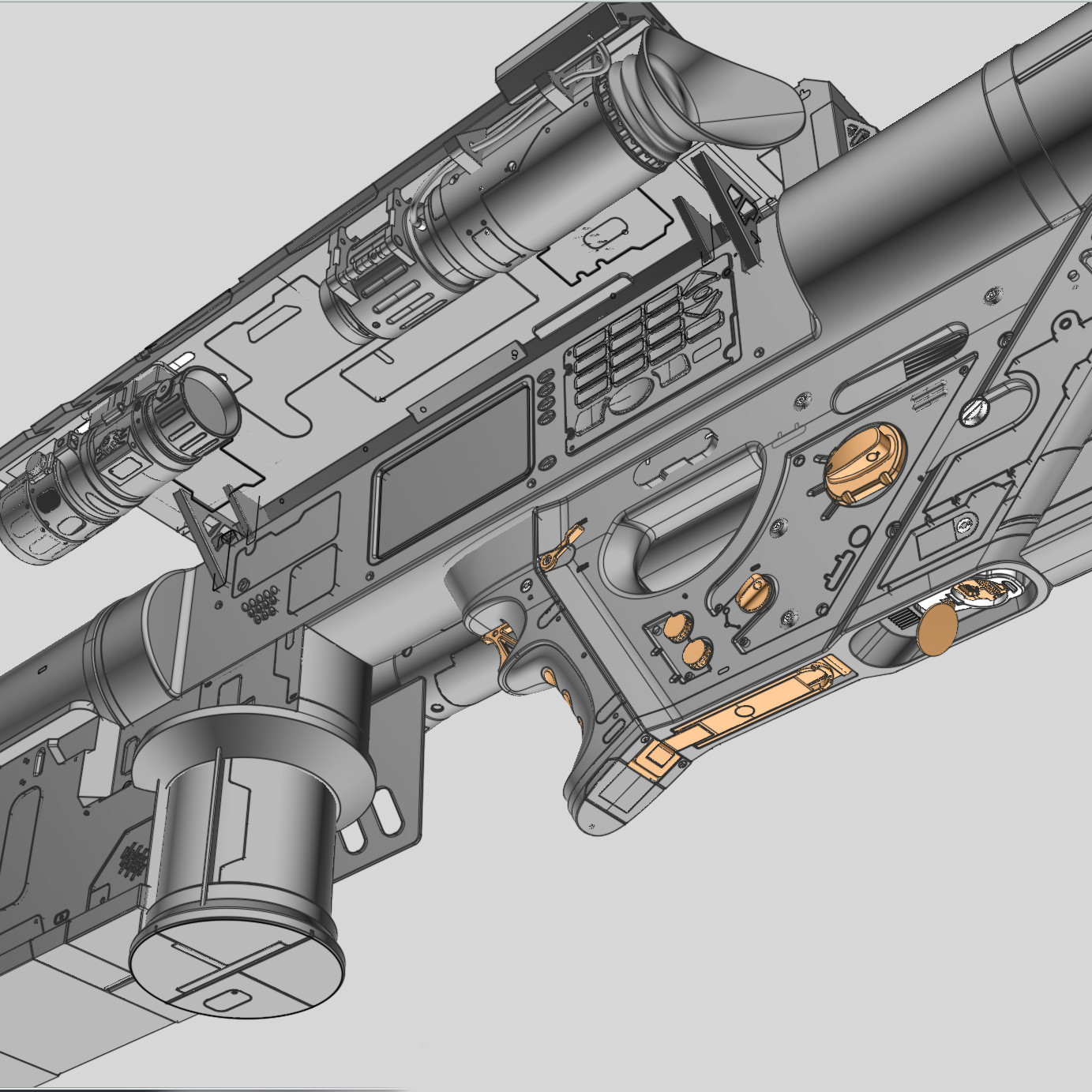 ArtStation - HLR-12X Wireframe