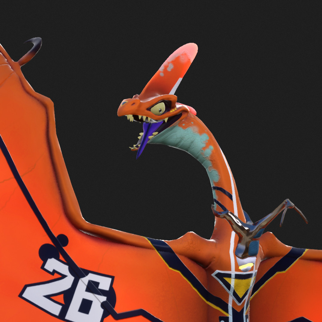 ArtStation - Racing Dragon